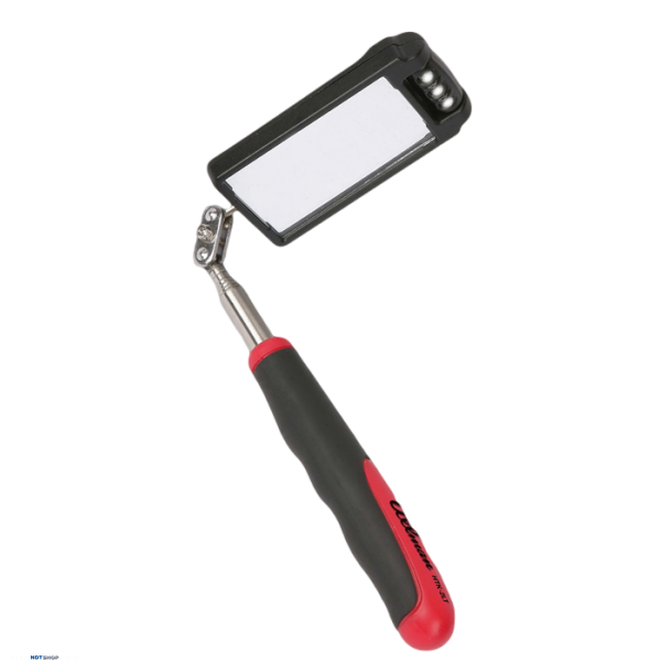 Inspection mirror w/ LED, sz. Large, Square - Inspection Mirrors ...