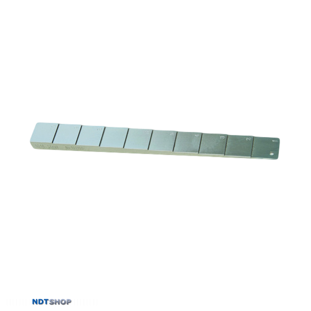 Step wedge 10-Steps 1-10mm - Reference Test Blocks - NDTvendor.com